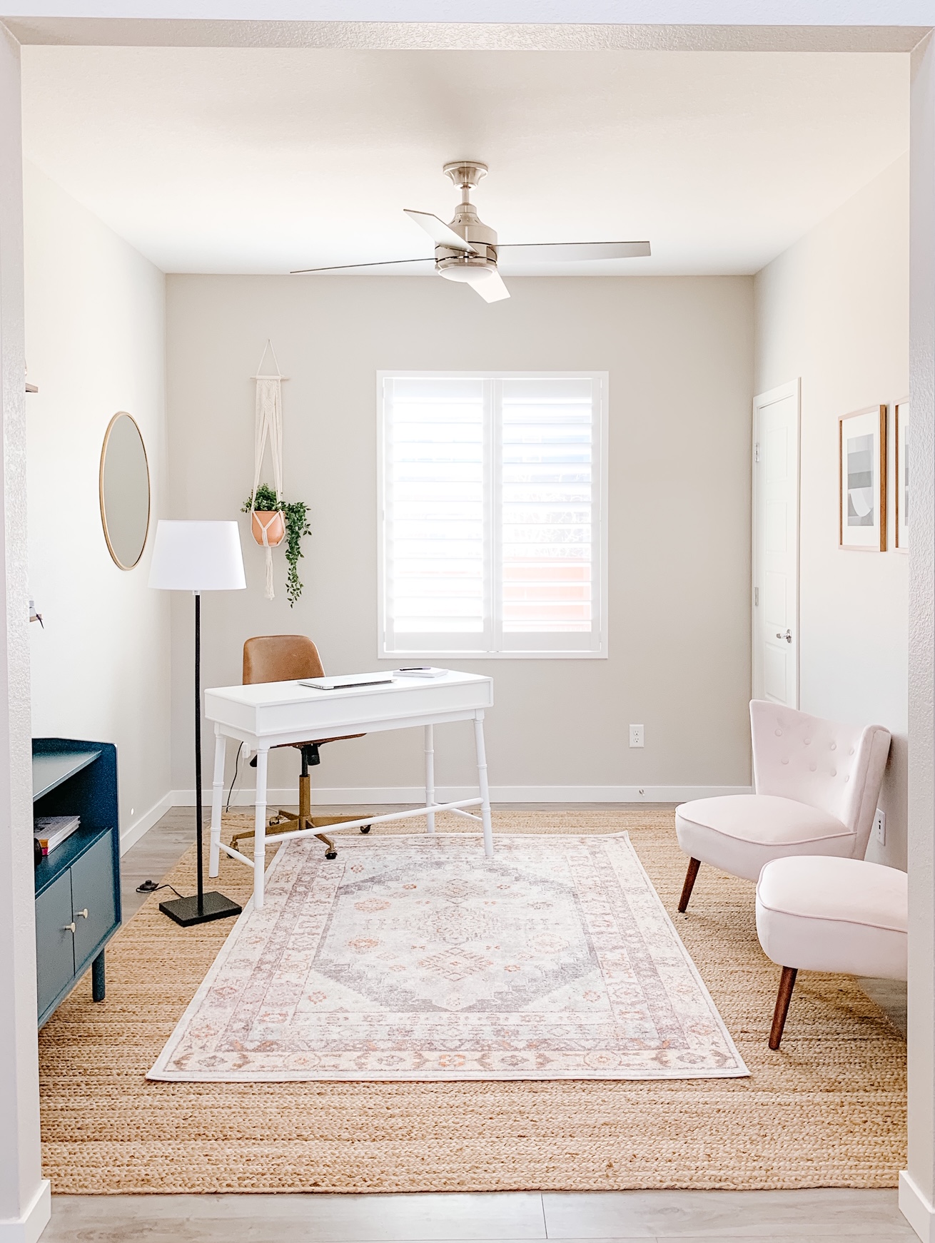 Affordable Office Makeover - Sprucing Up Mamahood