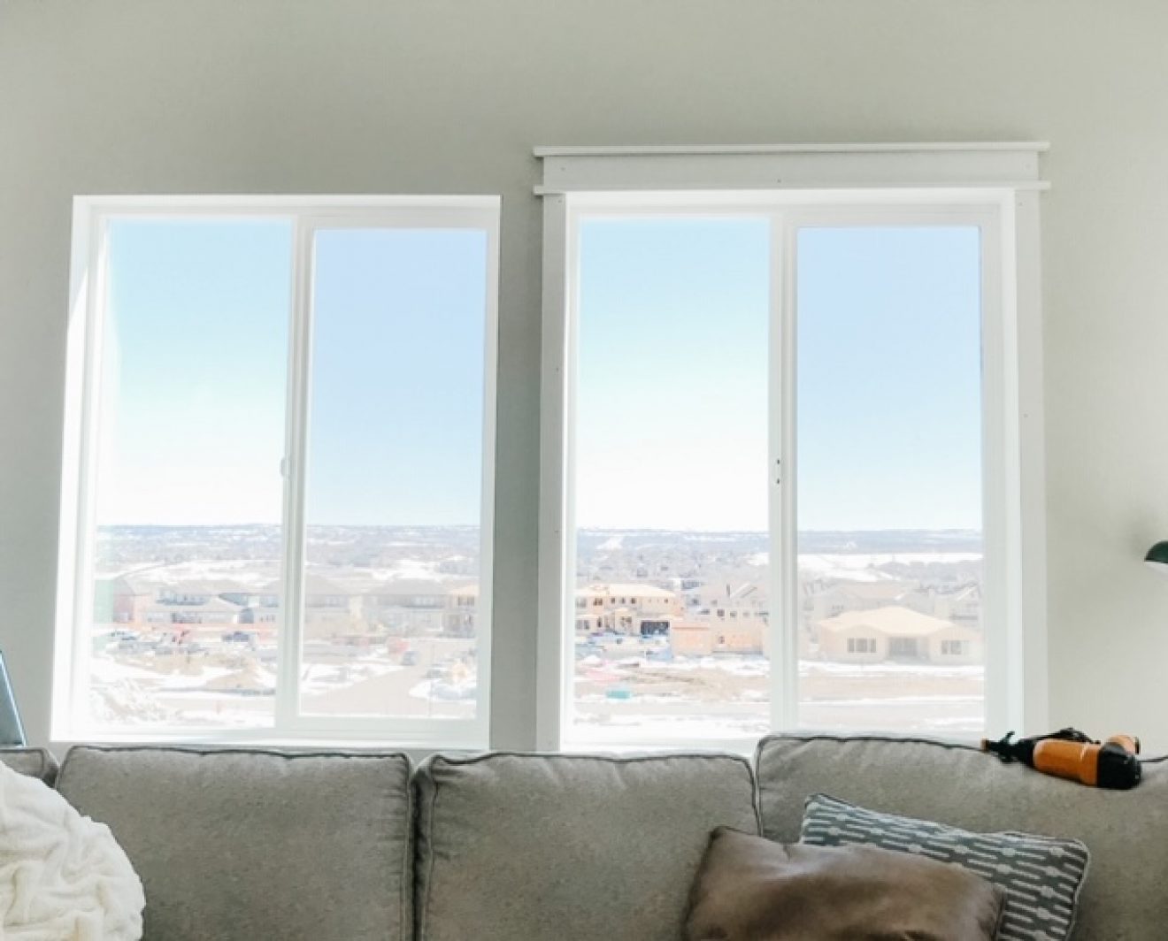 How To Make DIY Window Casings - Sprucing Up Mamahood