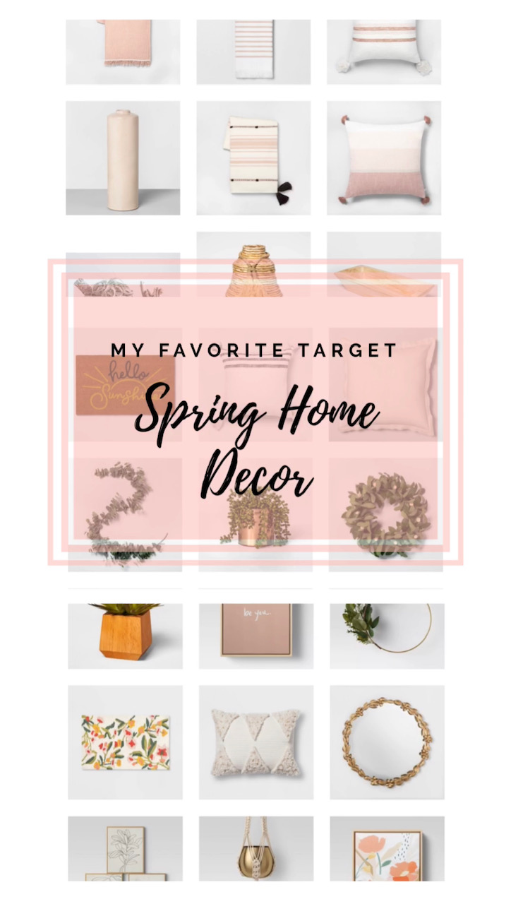 Target Roundup: Home Decor For Spring - Sprucing Up Mamahood