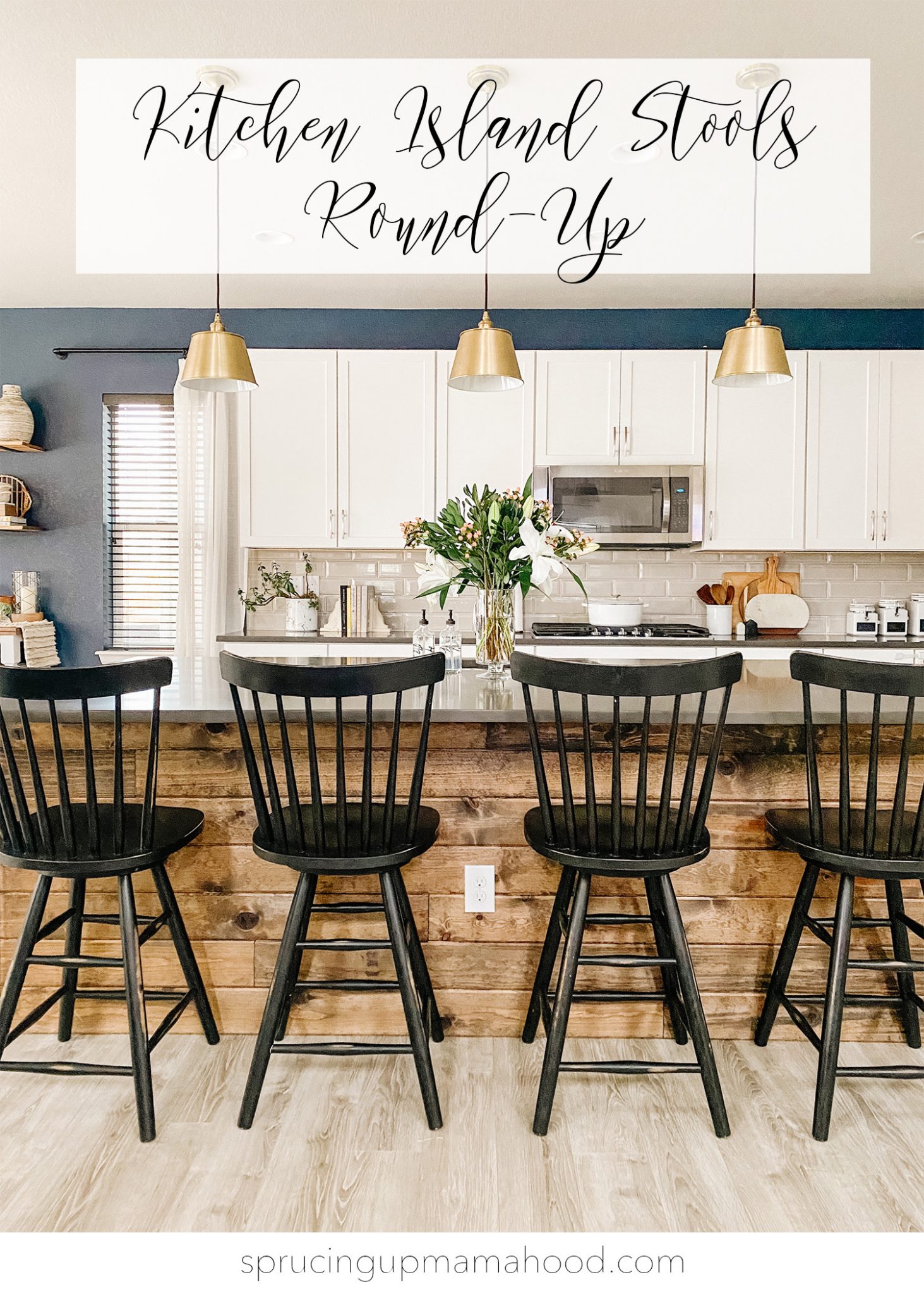 Kitchen Island Stool Options - Sprucing Up Mamahood