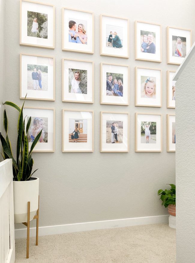 Symmetrical Gallery Wall - Sprucing Up Mamahood