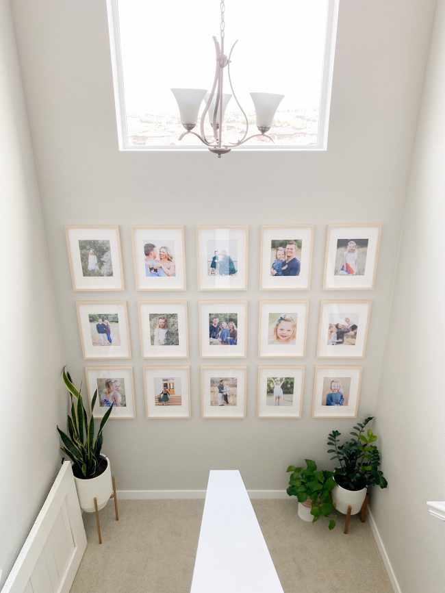 Symmetrical Gallery Wall - Sprucing Up Mamahood