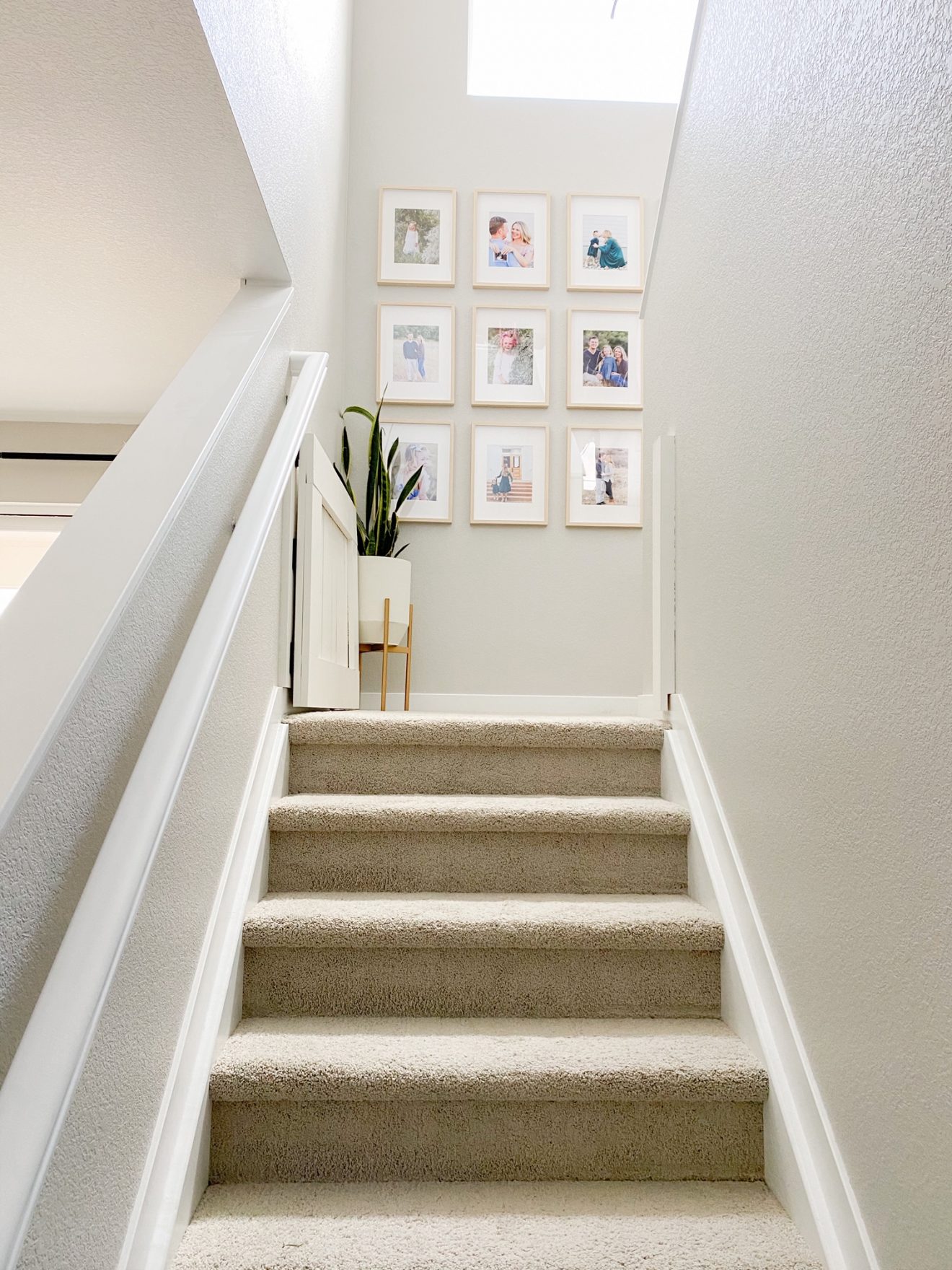 Symmetrical Gallery Wall - Sprucing Up Mamahood