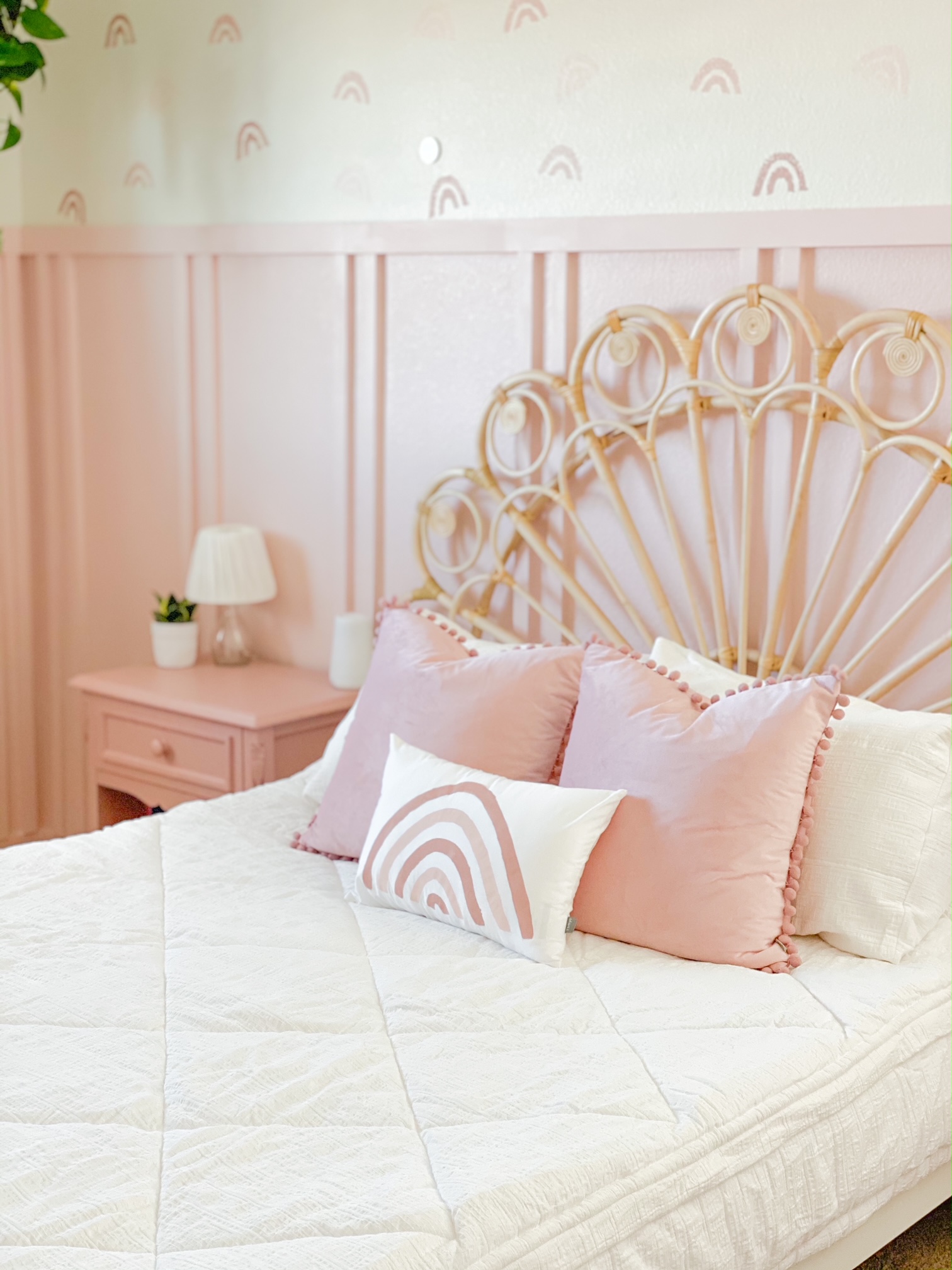 Girls Pink Bedroom Reveal - Sprucing Up Mamahood