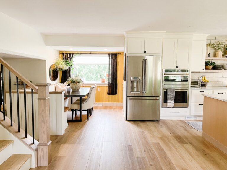 Our 1970's Kitchen Remodel - Before and After - Sprucing Up Mamahood