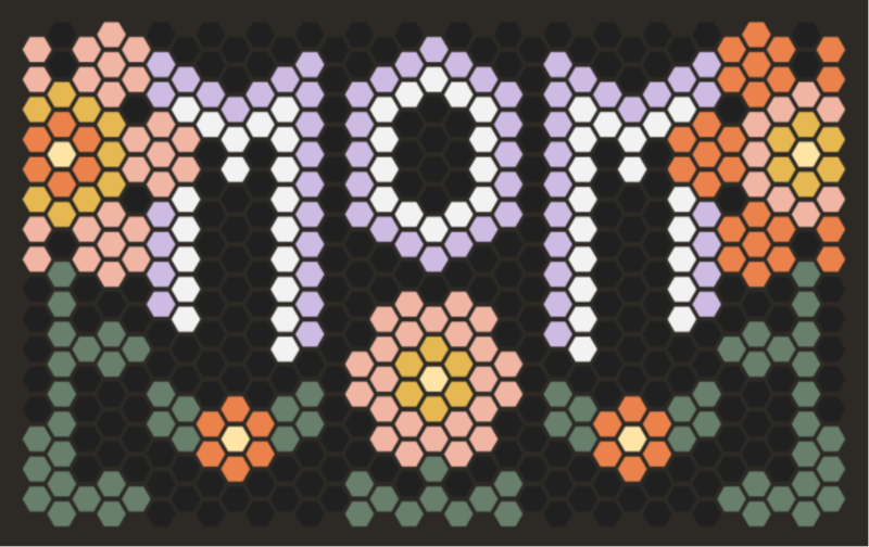 Letterfolk Tile Mat - Mother's Day Idea - Sprucing Up Mamahood