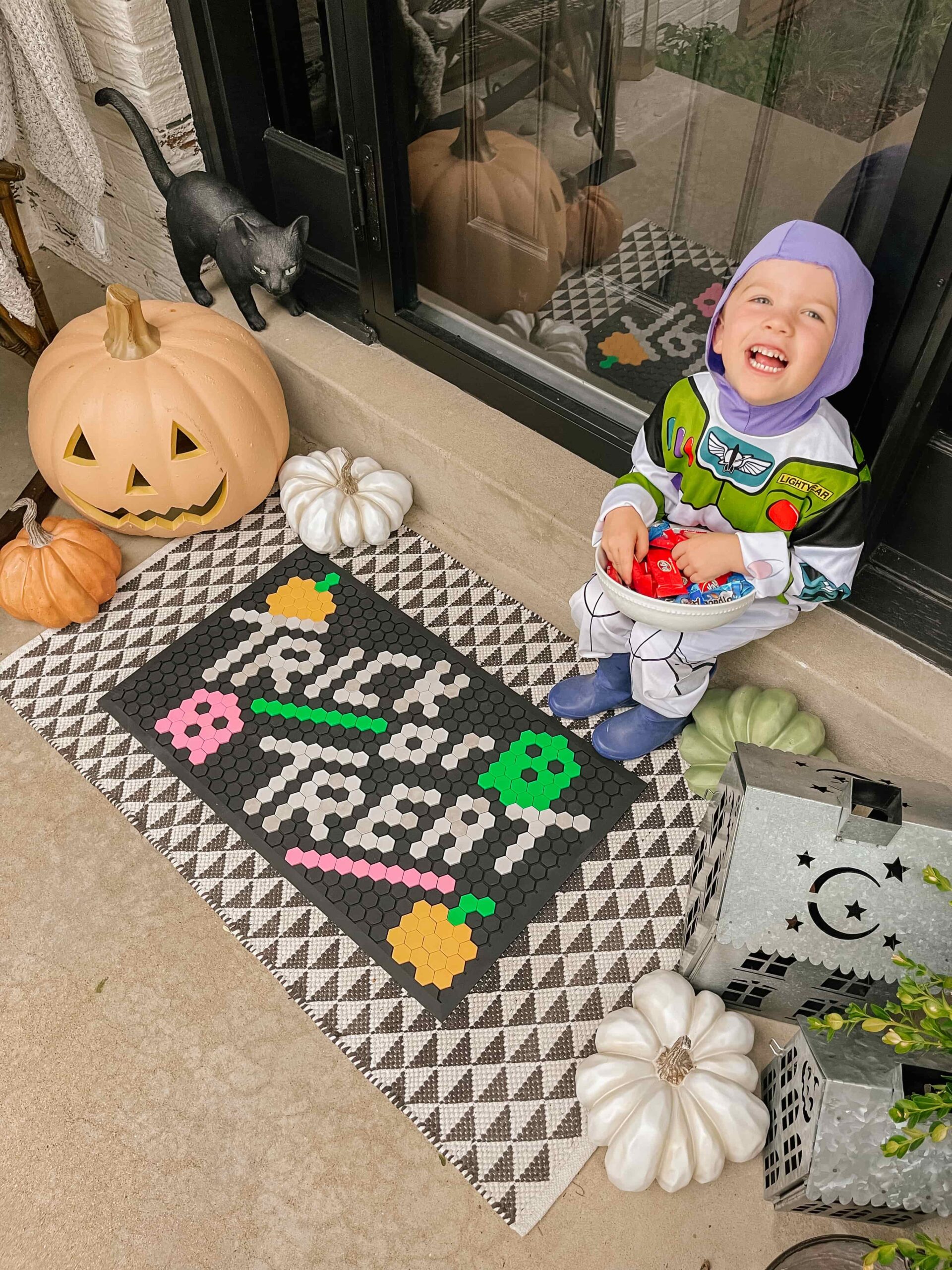 Letterfolk Tile Mat Halloween Design Ideas - Sprucing Up Mamahood