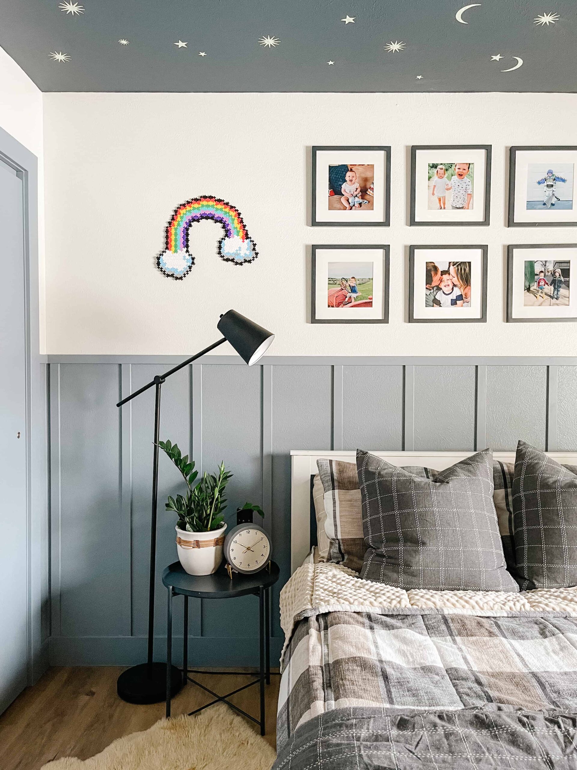 Boy Bedroom Makeover with Simple DIY Board and Batten - Sprucing Up ...