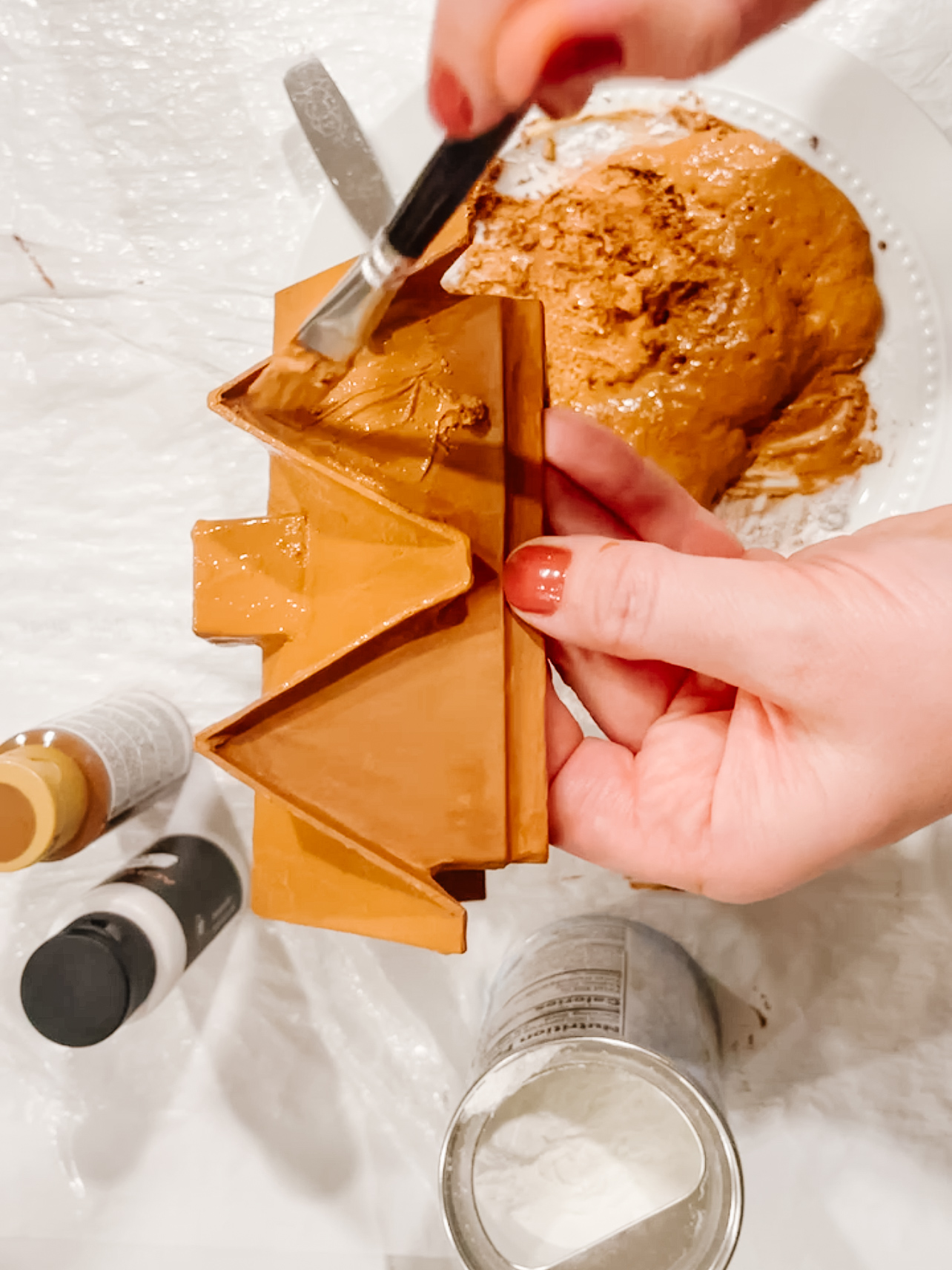 Easy DIY Gingerbread House Decor: Budget-Friendly Holiday Craft ...