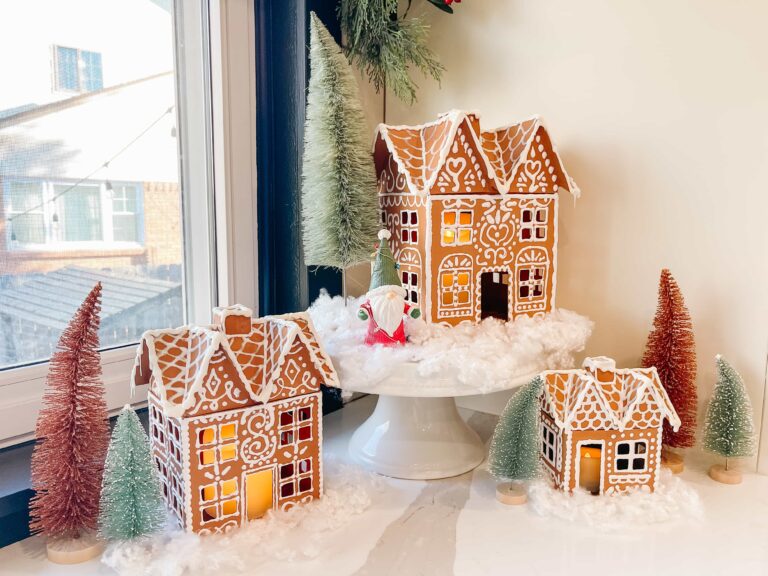Easy DIY Gingerbread House Decor: Budget-Friendly Holiday Craft ...