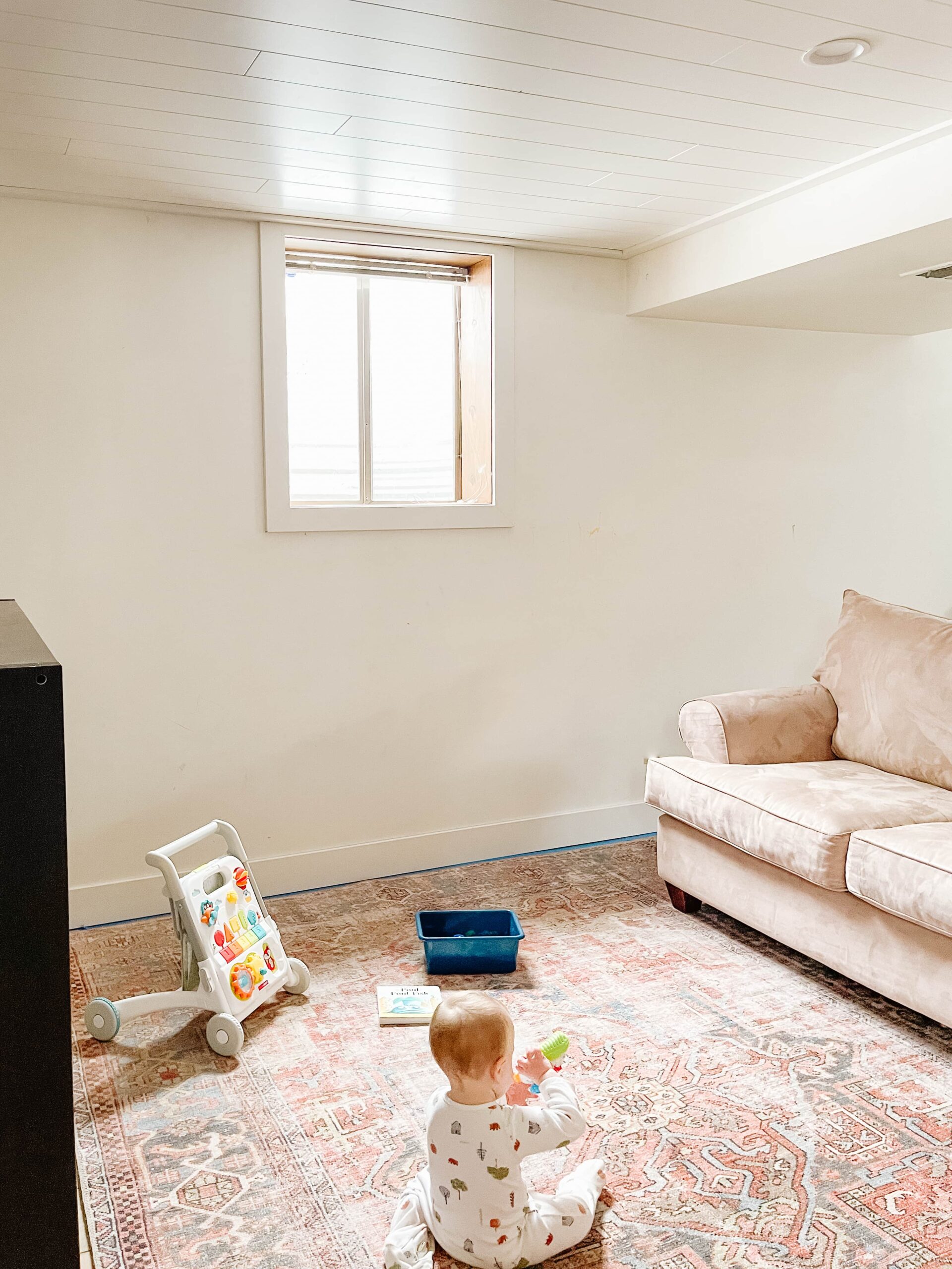 Easy Way to Update a Drop Ceiling - Sprucing Up Mamahood