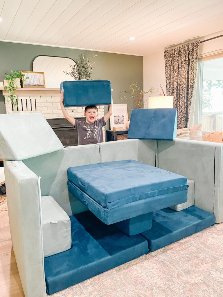 Honest Figgy Play Couch Review from a Mom of 3 Boys